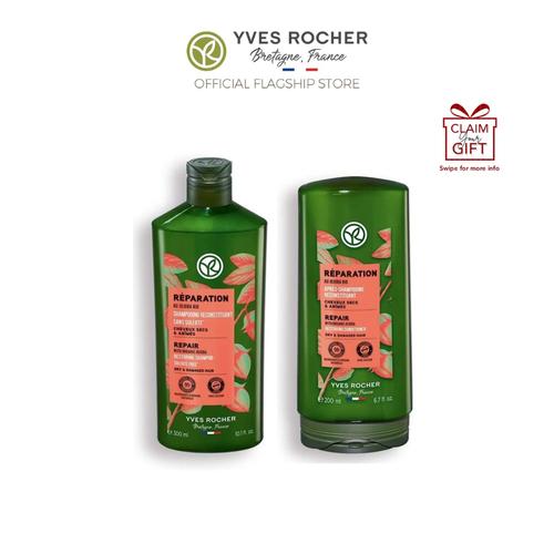 Promo [BUNDLE]Yves Rocher Repair Restoring Shampoo 300 ml+Yves Rocher ...