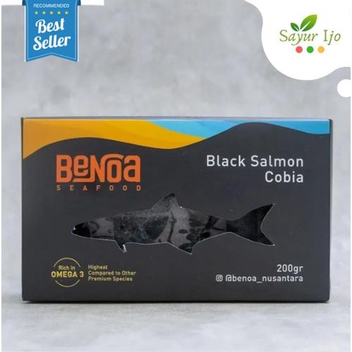 Jual Benoa Seafood Black Salmon Cobia -/+ 200 Gram / Pack Fresh Frozen ...