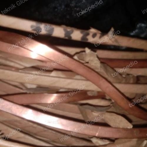 Jual plat tembaga strip/tembaga potongan busbar uku. 4mm×13mm×1200mm ...