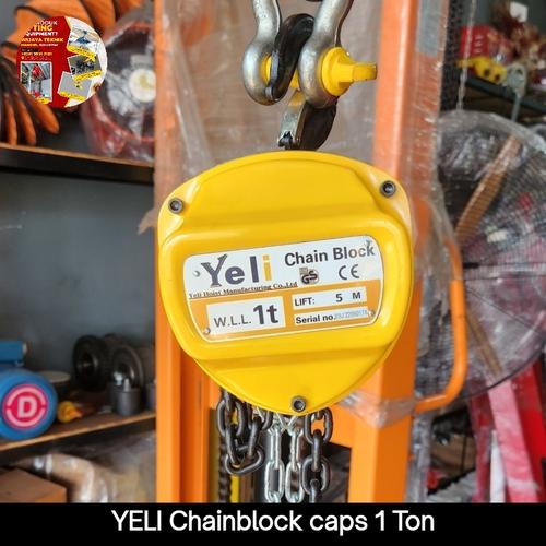 Jual YELI Chainblock caps 1 Ton x 5 Meter - 10 meter - Kota Tangerang ...