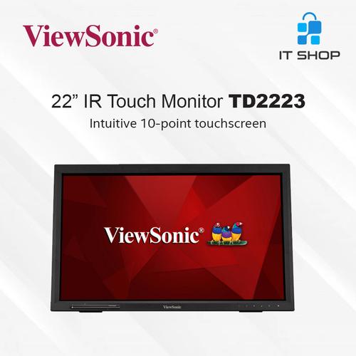 Jual ViewSonic Monitor TD2223 Touch Screen 22 inch dengan Resolusi Full ...