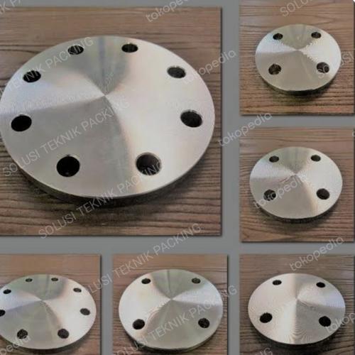 Jual BLIND FLANGE SS304 PN16 SIZE 8" INCH / FLANGE BUTA STAINLESS PN 16 ...