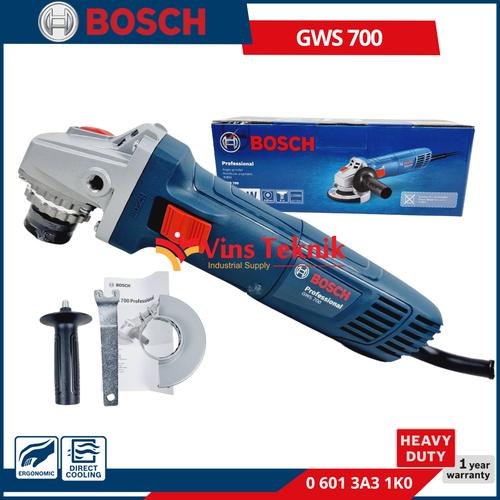 Promo Angle Grinder Grinda Gerinda Tangan 4" GWS700 Bosch GWS 700 ...