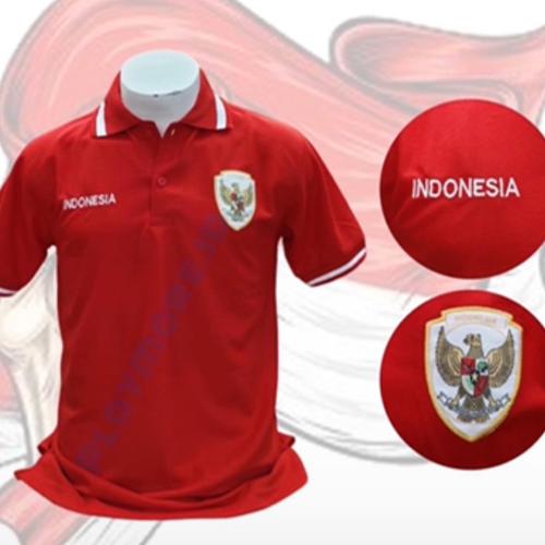 Jual KAOS POLO MERAH PUTIH GARUDA KAOS AGUSTUSAN KAIS KERAH - Garuda ...