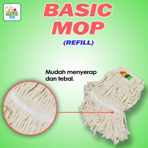 Jual Clean Matic - Basic Mop Refill - Kota Tangerang Selatan - Clean ...