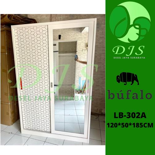 Jual Lemari Baju Besi Sliding - Lemari Baju LB-302A - Lemari Baju Besi - Lemari Baju Sliding ...