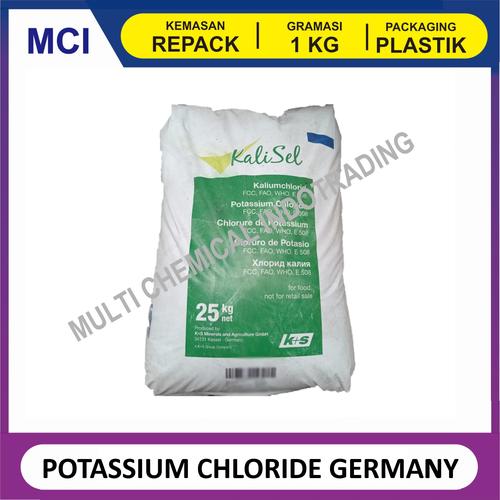 Jual POTASSIUM CHLORIDE KCL KALIUM KLORIDA FOOD GRADE GERMANY - REPACK ...