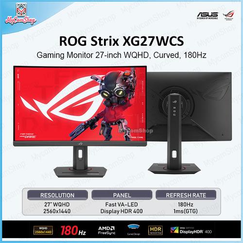 Jual ASUS ROG STRIX XG27WCS CURVED GAMING MONITOR 27-INCH WQHD 180HZ ...