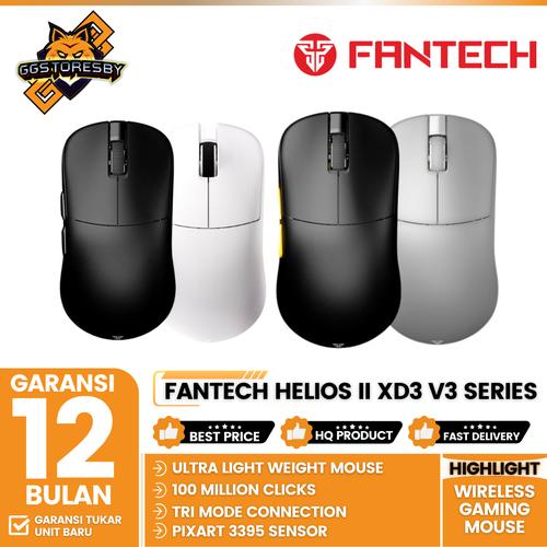 Promo FANTECH HELIOS II XD3 V3 1K 4K TRI MODE WIRELESS Gaming Mouse ...