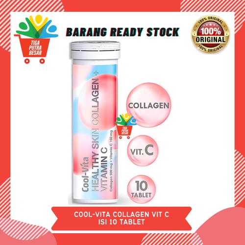 Jual COOL VITA HEALTHY SKIN COLLAGEN DAN VITAMIN C ISI 10 TABLET EFFERVESCENT - Kab. Bekasi ...
