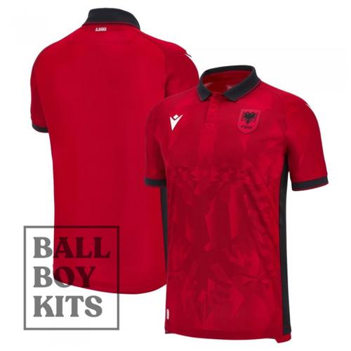 Jual Original Albania Euro 2024 Home Kit Player Issue - JERSEY ONLY, S ...