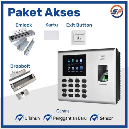 Jual Paket Akses Kontrol dan Mesin Absen ICON 340 Original - Paket 1 ...