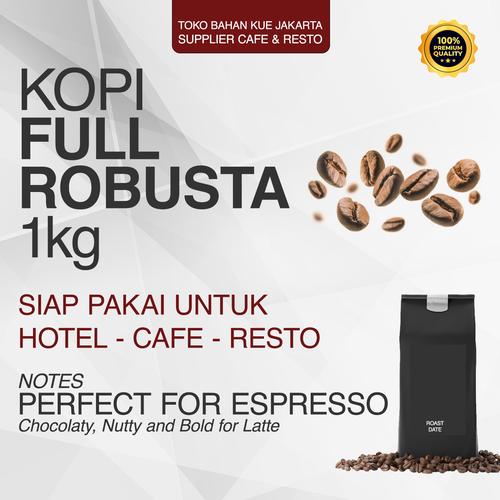 Promo Kopi Robusta Cafe 1kg Coffee Shop Biji Kopi Robusta Bubuk ...