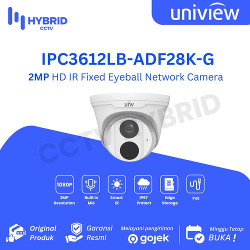 Jual Uniview IPC3612LE-ADF28KC-WL 2MP HD ColorHunter IR Fixed Eyeball Network Camera - Jakarta ...