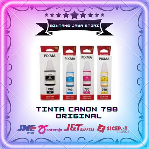 Jual TINTA CANON GI-790 PRINTER G1010 G2010 G3010 G4010 G1000 G2000 ...