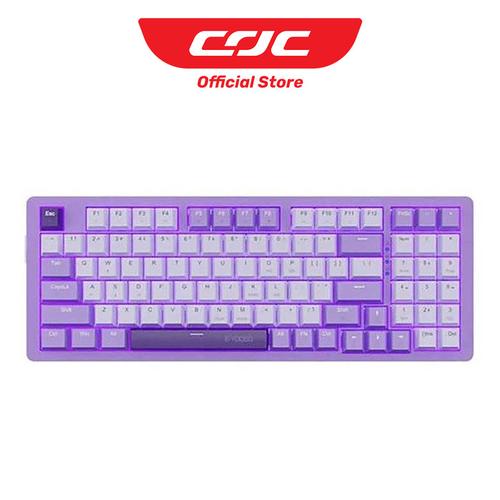 Jual E-YOOSO Z-94 MECHANICAL KEYBOARD 94 KEY Light Purple Monochrome ...