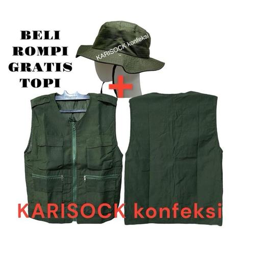 Jual ROMPI TACTICAL KING / ROMPI SEBAGUNA / ROMPI LAPANGAN OUTDOOR PRIA ...