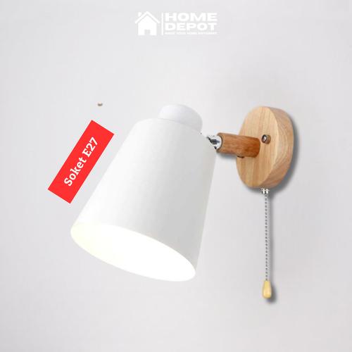 Jual Cover Lampu Dinding Kamar Tidur Modern Minimalis Aesthetic Tempel ...