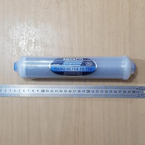 Jual CARTRIDGE NANO SILVER FILTER AQUACO UNTUK RO WATER FILTER TAIWAN ...