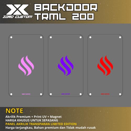 Jual ZORO - Panel/Backdoor TRML 2000 LOGO TRANSPARANT - ZORO - 001 ...