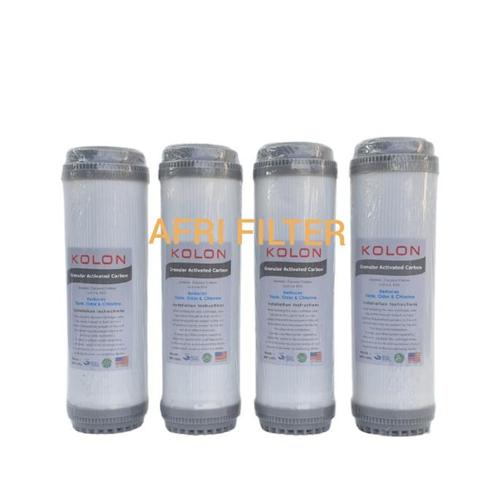 Jual GAC FILTER AIR (GRANULAR ACTIVATED CARBON) 10" - KOLON (HARGA 4 PCS) - Jakarta Pusat ...