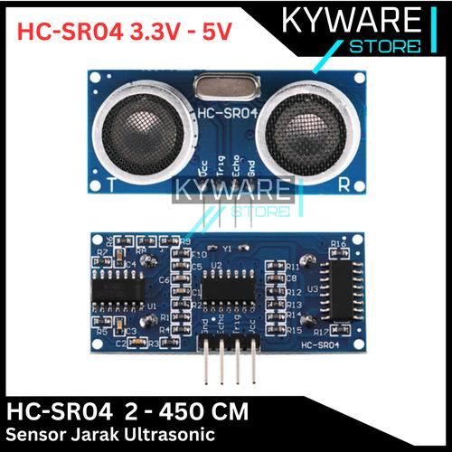 Jual HC-SR04 Ultrasonik Pengukur Jarak HC SR04 Distance Ultrasonic ...
