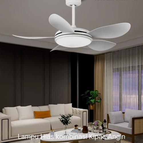 Jual LAMPU KIPAS LED CT202 BODY PUTIH LAMPU PLAFON KIPAS MODERN MEWAH ...