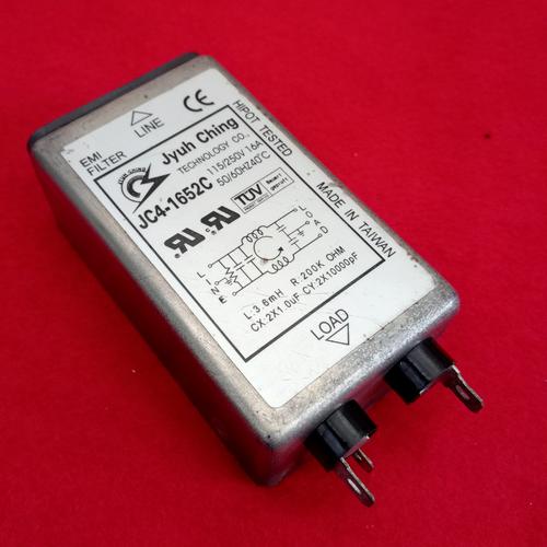 Jual Jyuh Ching JC4-1652C EMI Filter 110-250V-16A Noise Filter Taiwan ...