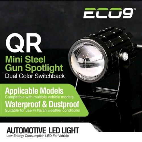 Jual LAMPU TEMBAK SOROT MOTOR MOBIL LASER 9NINE QR 2 WARNA DANA PELAJAR ...