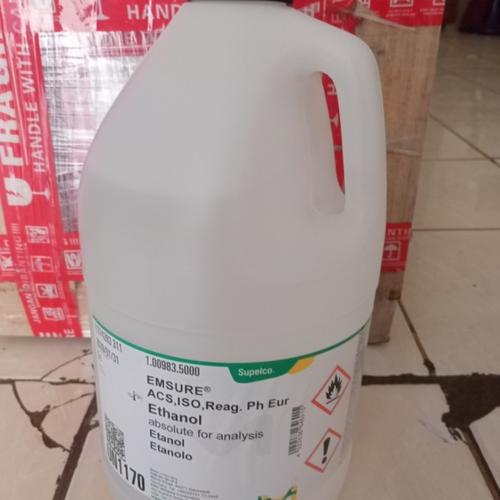 Jual Ethanol Absolute 5 Liter Merck kode 1.00983.5000 - Kab. Bekasi ...