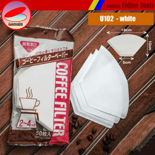 Promo KYOWA Coffee Filter Paper Flat Bottom Saringan Kopi Kertas Paper ...