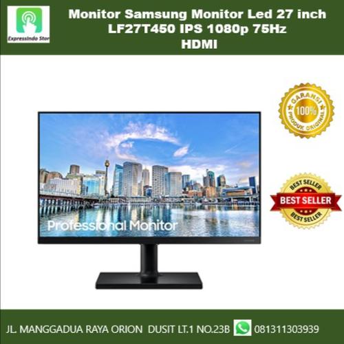 Jual Monitor Samsung Monitor Led 27 inc LF27T450 IPS 1080p 75Hz HDMI ...
