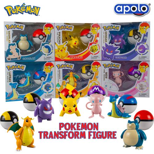 Promo Apolo Pokemon Transform Figure & Ball - Pikachu - Jakarta Barat ...