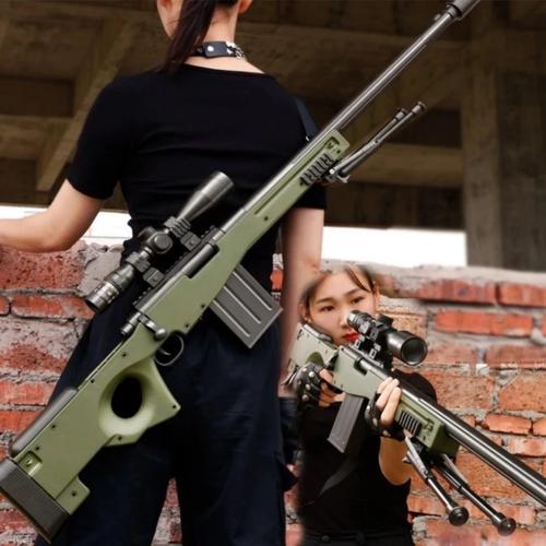 Jual Tembakan Anak AWM Soft Bullet AWP Mainan Sniper Peluru Busa Nerf ...