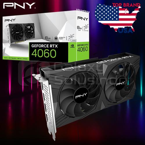 Promo PNY GeForce RTX 4060 VERTO Dual Fan 8GB GDDR6 - VGA RTX4060 DDR6 ...