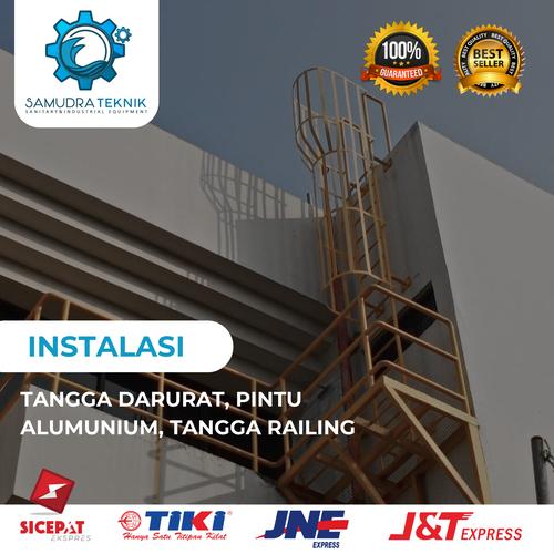 Jual Fabrikasi Tangga Darurat, Fabrikasi Tangga Maintenance, Instalasi ...