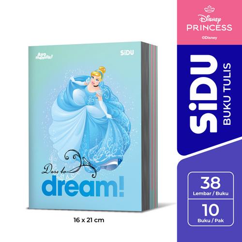 Jual SiDU Buku Tulis Disney Princess 38 Lembar - 10 buku - Kota Bogor ...