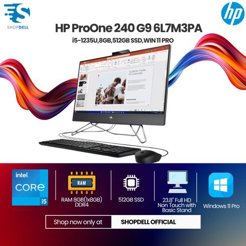 Jual HP ProOne 240 G9 6L7M3PA i5-1235U,8GB,512GB SSD,WIN 11 PRO - Jakarta Pusat - Shopdell.ofc ...