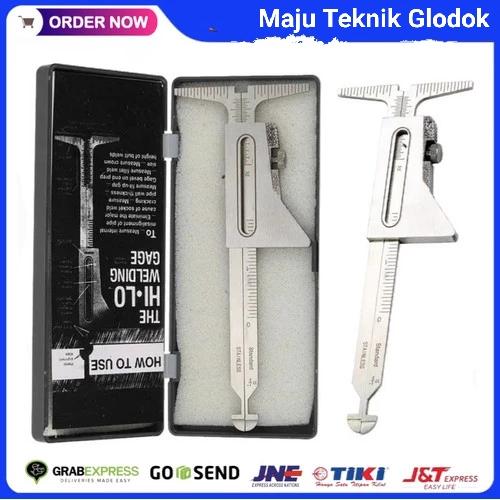 Jual HILO Welding Gauge HI LO Inspection Ukur Las HI-LO Pipe Gage ...