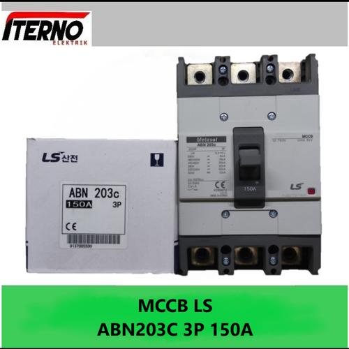 Jual MCCB ABN203C 3P 150A LS Metasol ABN 203C - Kota Tangerang - ITERNO ELEKTRIK | Tokopedia