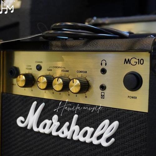 Jual [New] Marshall MG10 Gold Mg 10 Gold Amplifier Gui Ampli Gi ...