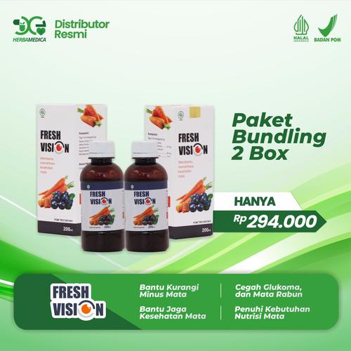 Jual Paket 2 Box Fresh Vision - 100% Suplement Madu Berkhasiat Atasi ...