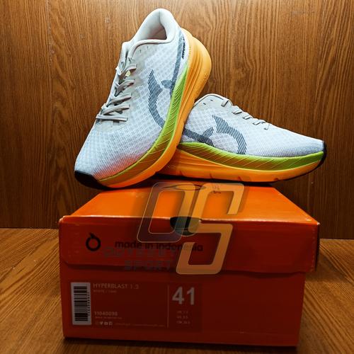 Jual Sepatu Running Ortuseight Hyperblast 1.3 (White/Lime) 100% ...