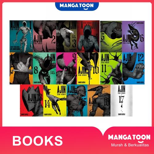 Jual Manga: Ajin: Demi-Human 17 book series by Gamon Sakurai (english ...