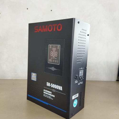 Jual SR5000 SAMOTO Relay Stabilizer 5000VA AVR Stabiliser Relay ...
