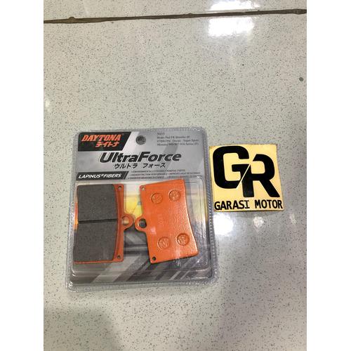 Jual kampas rem daytona lapinus fibers 4 piston besar Kaliper Brembo 4p ...