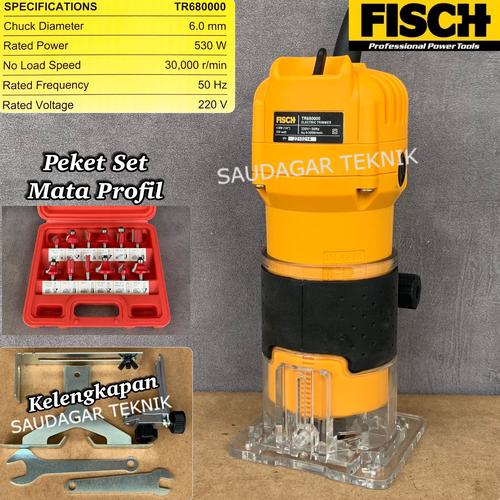 Jual Mesin Profil Kayu Fisch Mesin Router Ukir Kayu Electric Wood ...