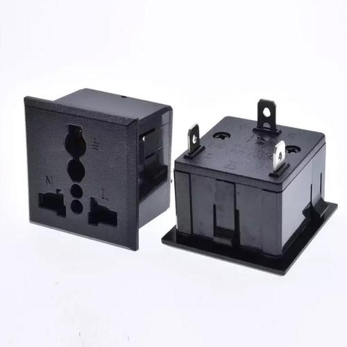 Jual Colokan Listrik 3 Pin 13A 250 VAC Socket Stop Kontak AC Universal ...