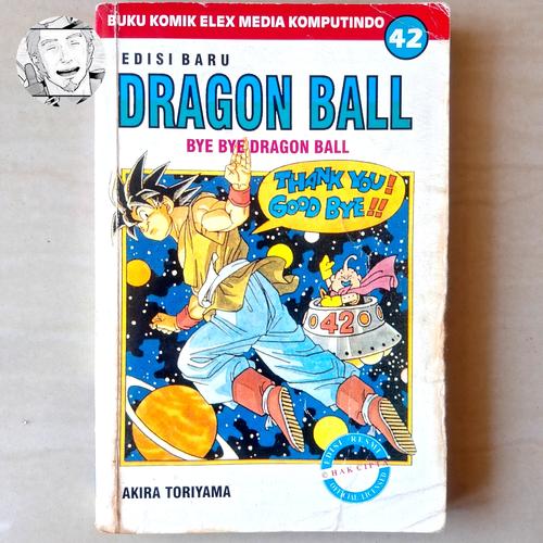 Jual Dragon Ball List Merah No Vol 42 Bye Bye Dragon Ball Komik Manga Jepang Akira Toriyama ...