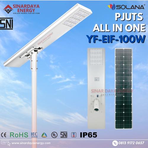 Jual Lampu Jalan Solar Cell All In One 100 watt SNI - Kota Surabaya ...